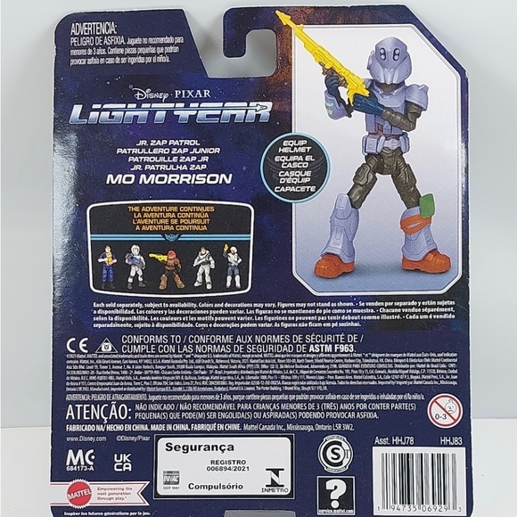 Mattel | Toys | Disney Pixar Lightyear Action Figure Mo Morrison | Poshmark